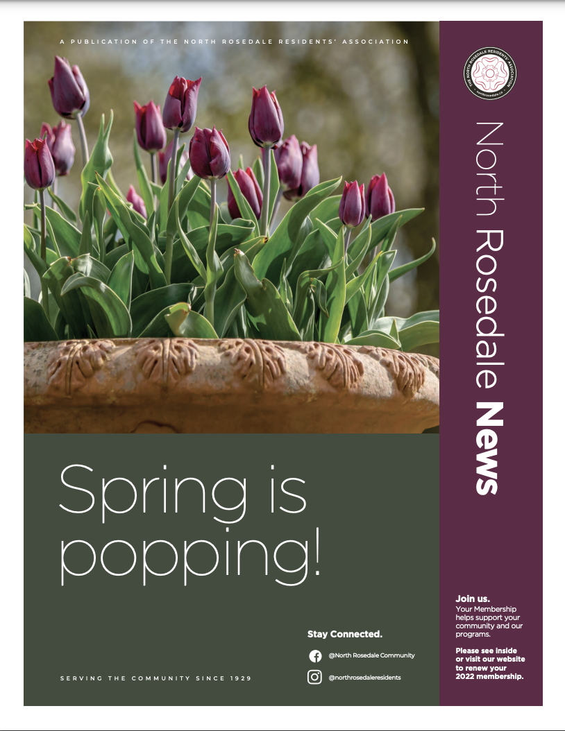 Spring 2023 Newsletter - North Rosedale Residents' Association